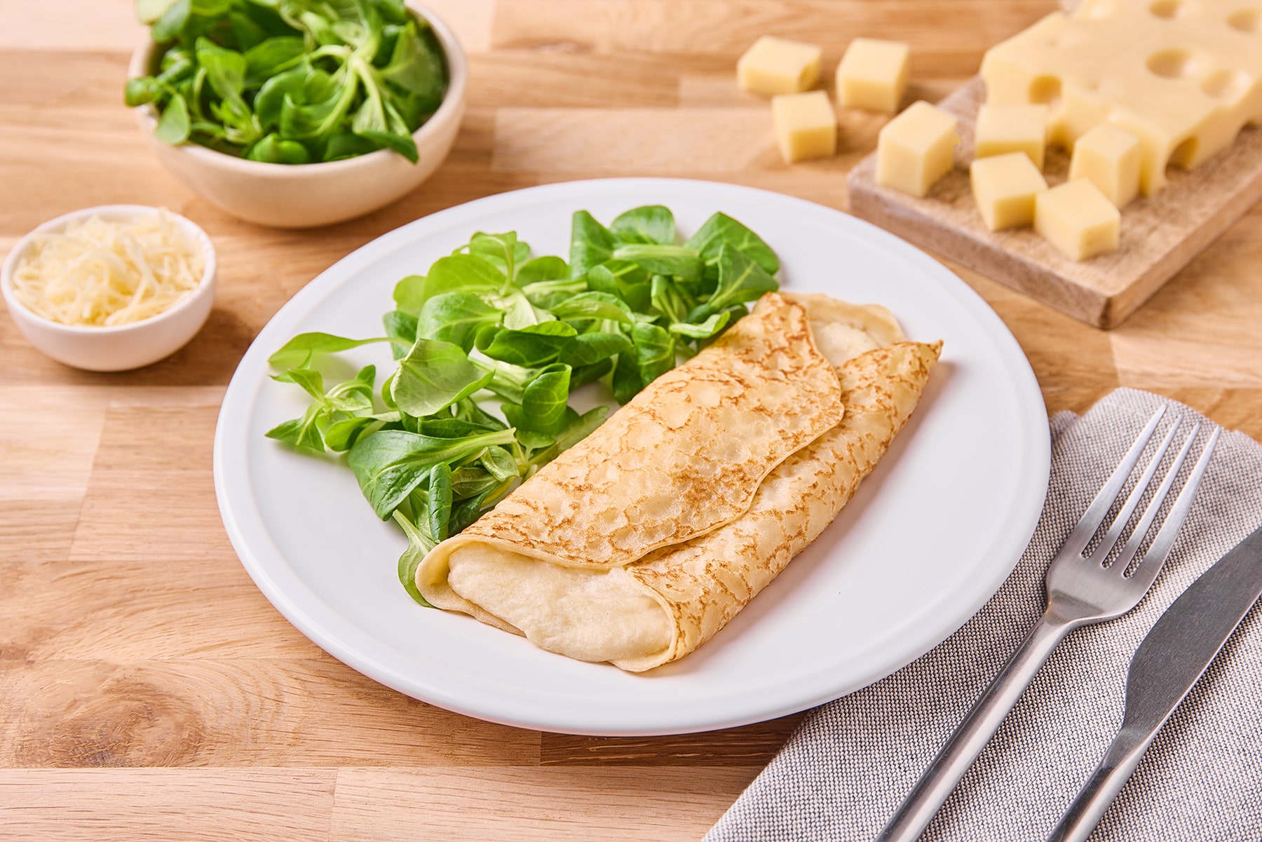 CRÊPE À L’EMMENTAL 150G - Marie Restauration